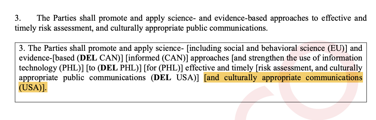Latest Unofficial Pandemic Treaty Draft | DOOR TO FREEDOM